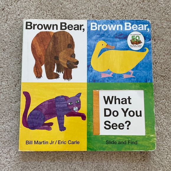 Other | Eric Carle Brown Bear Brown Bear What Do You See Book | Poshmark